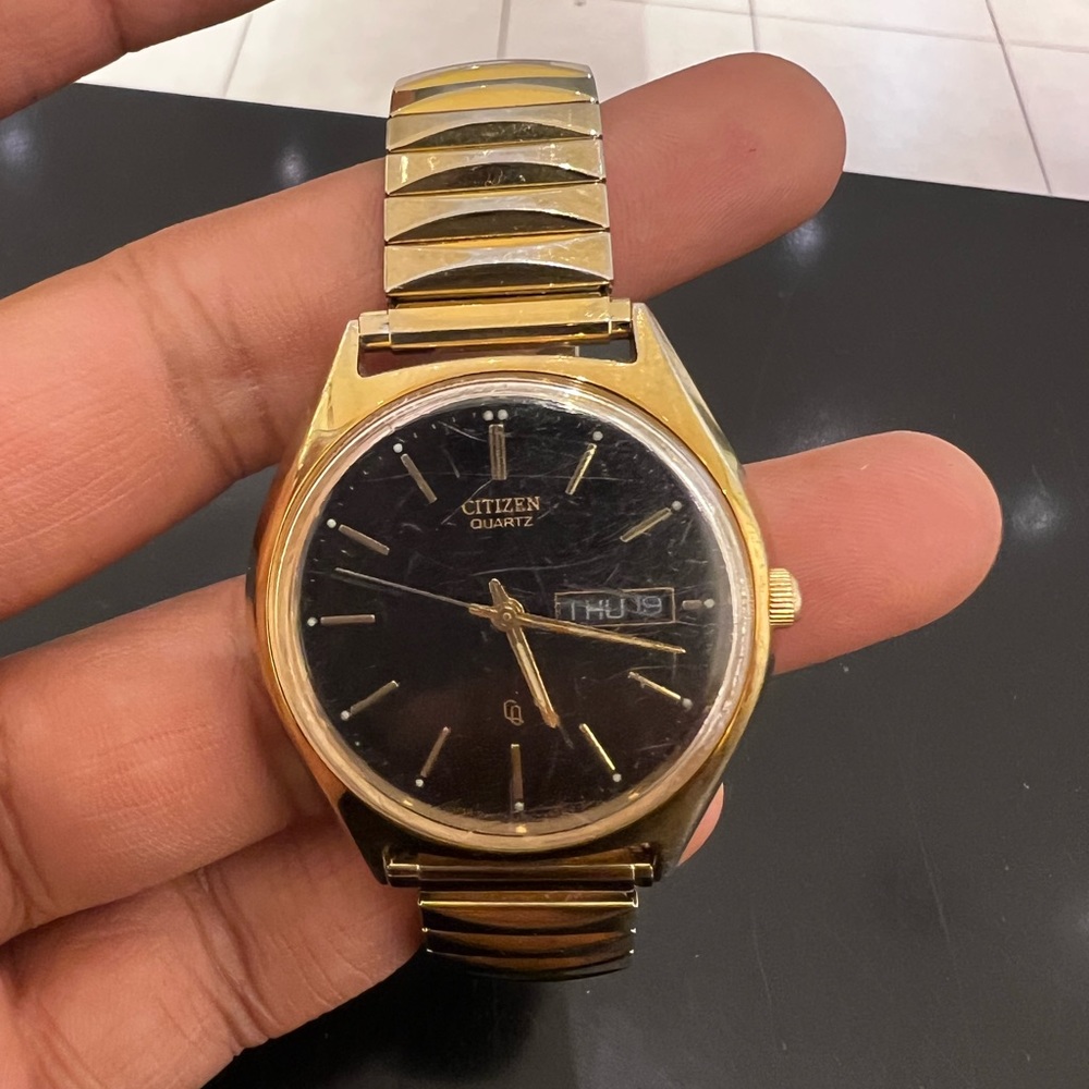 Citizen Quarts Vintage Watch Gold - Gem